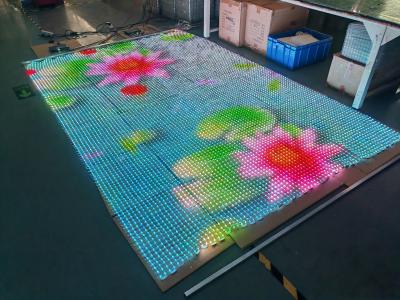 China Flying Drone Screen Lightweight LED Mesh Display Aerial Flying Drone Advertising for Outdoor Events for sale