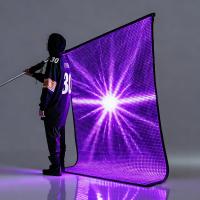 China Flying Drone Screen Lightweight LED Mesh Display Aerial Flying Drone Advertising for Outdoor Events for sale