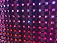 China LED Mesh Screen P125 12V SMD3535 RGB Outdoor Waterproof Full Color High Transparency for sale