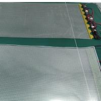 China P5 Indoor Full Color Transparency Display LED Transparent Film Screen Flexible Adhesive Video Wall for sale