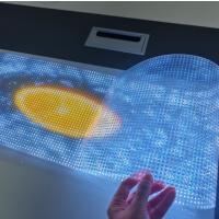 China Ultra-thin P6 LED Transparent Film Screen energy transparent LED display film for commercial advertising for sale