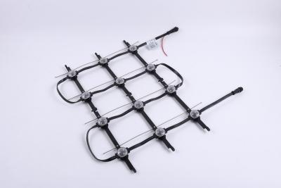 China LED Mesh Screen DC12V High Transparency IP67 For Cultural Tourism Night Scene Outdoor Large Screen for sale