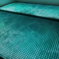 China P10 Indoor Full Color  Adhesive Flexible LED Transparent Film Screen for retail windows exhibitions for sale