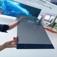 China High Brightness P20 Transparent LED Display with 1000cd Brightness and 160° Viewing Angle for sale
