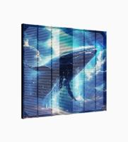China Transparent LED Display with 1920x1080 HD Resolution and 1500cd Brightness Touchscreen LED Grille Screen for Shopping for sale