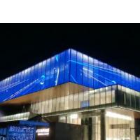 China Flexible P2.5 SMD1010 LED Film Display Adhesive Holographic LED Screen for Glass Window Advertising for sale