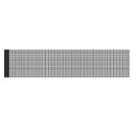 China Flexible P2.5 SMD1010 LED Film Display Adhesive Holographic LED Screen for Glass Window Advertising for sale