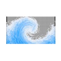 China P10 DC12V Holographic LED Screen for Street Glass Wall Product Demonstrations and Outdoor Advertising Offering All Weather for sale