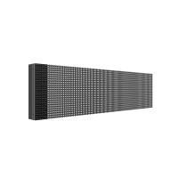 China P20 Holographic LED Screen with DC12V power supply for street glass wall displays for sale
