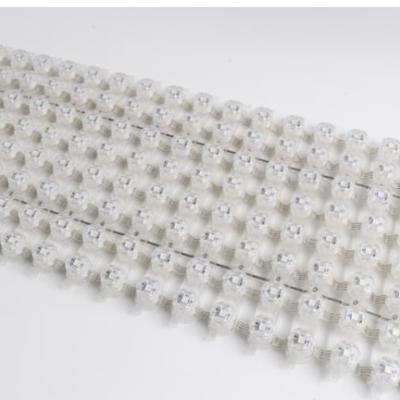 China P50 Flexible LED Mesh Display 3840Hz High Refresh DC12V IP67 Lightweight Video Wall for Building Media Facade Advertising for sale