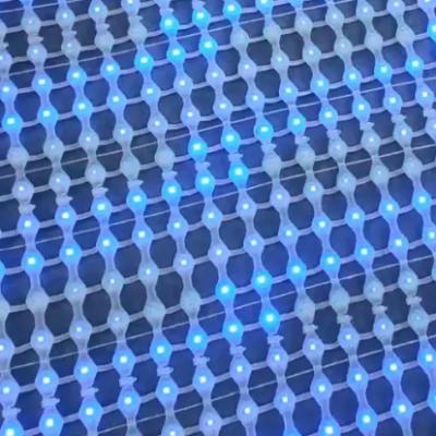 China IP67 Waterproof Full Color P83 Outdoor LED Mesh Screen Flexible Mesh Curtain Suitable for Large Scale Events and Advertising Displays for sale