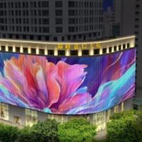 China IP67 Waterproof Full Color P83 Outdoor LED Mesh Screen Flexible Mesh Curtain Suitable for Large Scale Events and Advertising Displays for sale