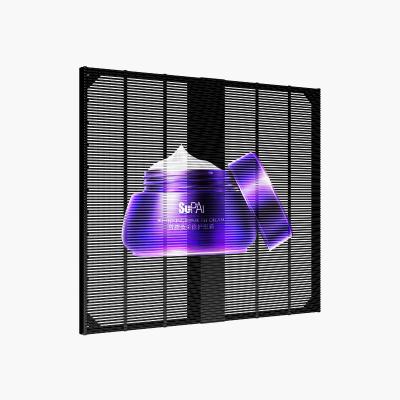China P31.25 5000nits Ultra Bright LED Mesh Screen with DMX512/SPI Dual Control and Lightweight 5kg/m² Design for sale