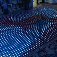 China Full Color Outdoor LED Mesh Screen P125 IP67 Waterproof Flexible Mesh Curtain Perfect for Concerts Exhibitions and Commercial for sale