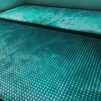 China Indoor P5 LED Transparent Film Screen High Definition Adhesive Display for Glass Window Retail Store Advertising for sale