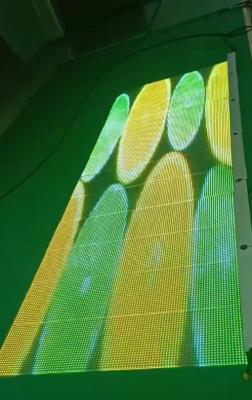 China P6 Indoor Transparent LED Display with 90% Transparency and 3000-3500cd/m² Brightness for Storefronts for sale