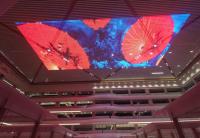 China P100 SMD3535 RGB LED Mesh Screen with IP67 Waterproof Protection 12V DC and 2000-3000cd/m² Brightness for Outdoor Billboard Displays for sale