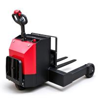 China YTP-20DX-Z Stand-On Rough Terrain Pallet Truck for sale
