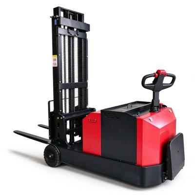 China YGT-15P-30 Heavy-Duty Electric Stand-On Counterbalanced Stacker (3,300 lbs / 1.5 Ton) for sale