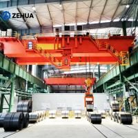 China Zehua Intelligent Steel Double Girder Bridge Crane 30m Span 25m Lifting Height Henan-Made for Metallurgical Industry for sale