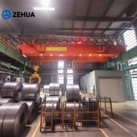 China Zehua Intelligent Steel Double Girder Bridge Crane 30m Span 25m Lifting Height Henan-Made for Metallurgical Industry for sale