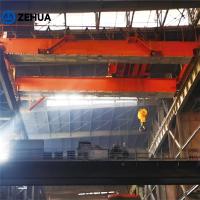 China Zehua Intelligent Steel Double Girder Bridge Crane 30m Span 25m Lifting Height Henan-Made for Metallurgical Industry for sale