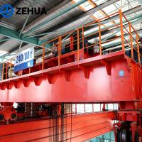 China Zehua Intelligent Steel Double Girder Bridge Crane 30m Span 25m Lifting Height Henan-Made for Metallurgical Industry for sale