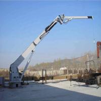 China ZEHUA 5-30 Ton Hydraulic Marine Knuckle Boom Crane, 30m Lifting Height Boat Ship Deck Cargo Crane for Vessel Offshore Handling for sale