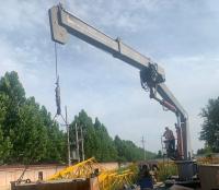 China ZEHUA 5-30 Ton Hydraulic Marine Knuckle Boom Crane, 30m Lifting Height Boat Ship Deck Cargo Crane for Vessel Offshore Handling for sale