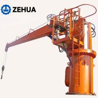 China High Quality Mini Hydraulic Marine Crane | Zehua Marine Travel Lift for Yacht & Ship Handling for sale
