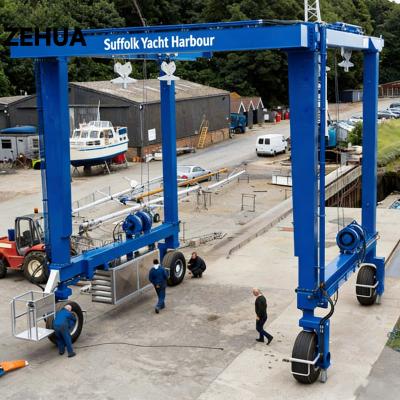 China 800 Ton Marine Travel Lift Yacht Crane 500 Ton 600 Ton Mobile Boat Hoist Lifting Crane for Sale for sale