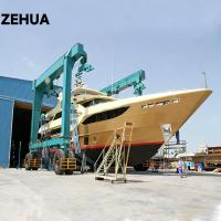 China 800 Ton Marine Travel Lift Yacht Crane 500 Ton 600 Ton Mobile Boat Hoist Lifting Crane for Sale for sale