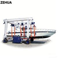 China Zehua Crane Shipyard Build 1000t Marine Yacht Crane Boat Lifting Crane 200ton 300ton 400ton Heavy Duty Remote Control for sale