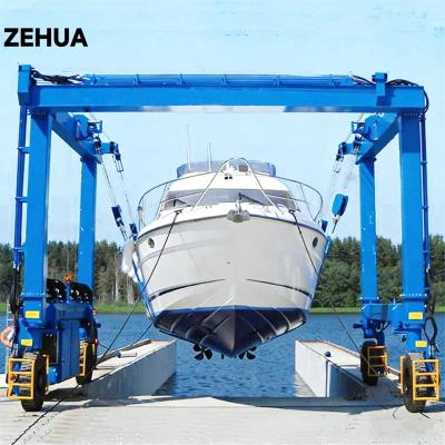 China Boat Launching Crane Jet Ski Lift Pontoon Boat Lift Inboard Boat Lift Shore Station Boat Lift100t 150t 200t 300t for sale