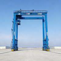 China RTG 35 TON 40 TON 45 TON 50 TON Crane Rubber-Typed Gantry Crane 35 Ton 40 Ton 45 Ton 50 Ton 35T 40T 45T 50T for sale