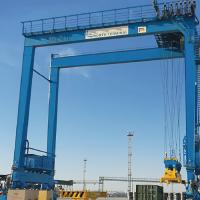 China Cost-effective RTG Crane for Sale 35 t 40 t 45 t 50 t 35ton 40ton 45ton 50ton Span 15-22m for sale