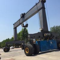 China Zehua RTG Crawler Tyre Motor Mobile Gantry Crane Wheel Pulley Gantry Container Gantry Crane Price Sale for sale