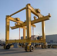 China Zehua 50 60 80 Ton 100 120 200 Ton Hydraulic Rubber Tire Gantry Crane Price Diesel Engine Rubber Tyred Gantry Crane With Trolley for sale
