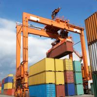 China Zehua Crane 200T Port Container Offshore Rubber Wheel Gantry Price Crawler Tyre Motor RTG Gantry Hoist Lifting Crane for Sale for sale