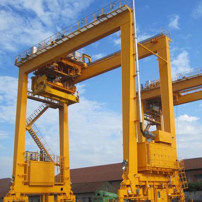 China Zehua Offshore Rubber Wheel RTG Mobile Aluminum Gantry Crane 1 Ton Gantry Crane Robot Gantry Fiber Laser Machine for sale