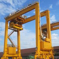 China Zehua Offshore Rubber Wheel RTG Mobile Aluminum Gantry Crane 1 Ton Gantry Crane Robot Gantry Fiber Laser Machine for sale