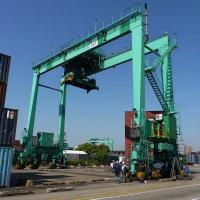 China Zehua 50T RTG 30 Ton Mobile Lift Gantry Crane Price Gantry Cranesboat Lify 1.5ton Crane Gantry Crane for sale