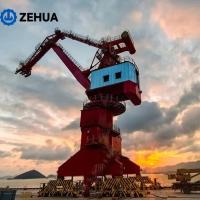 China 10-35 Ton MQ Port Pedestal Crane 45m Mobile Harbour Portal Crane for Port & Harbor Lifting China Factory Direct Supply with OEM for sale