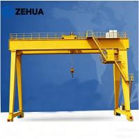 China High Quality Double Beam Gantry Crane 20 Ton European Double Girder Gantry Crane with New Design European Trolley for sale