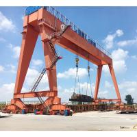 China 10 Ton 20 Ton European Double Girder Gantry Crane with New Design European Trolley for Sale for sale