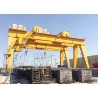 China 10 Ton 20 Ton European Double Girder Gantry Crane with New Design European Trolley for Sale for sale