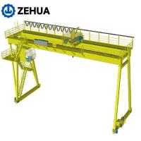China High Quality European Double Girder Gantry Crane Lifting Crane5t 10t 20t 32t 50t 100t Cargo Hoisting Factory Customization for sale
