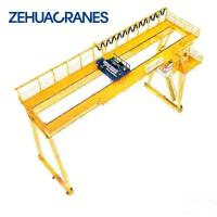 China European Double Girder Gantry Crane 10-100 Ton Heavy Duty Outdoor Rail Mounted Gantry Crane for Yard Port Construction for sale