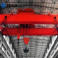 China Zehua Crane 3 Ton Overhead Crane Drive Motor 20 Ton Steel Melting Plant Overhead Crane System Travelin for sale