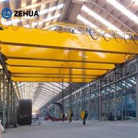 China Zehua Crane Double Girder Overhead Crane Snhd Tunggal Girder Overhead Crane 3 Ton Untuk Dijual for sale